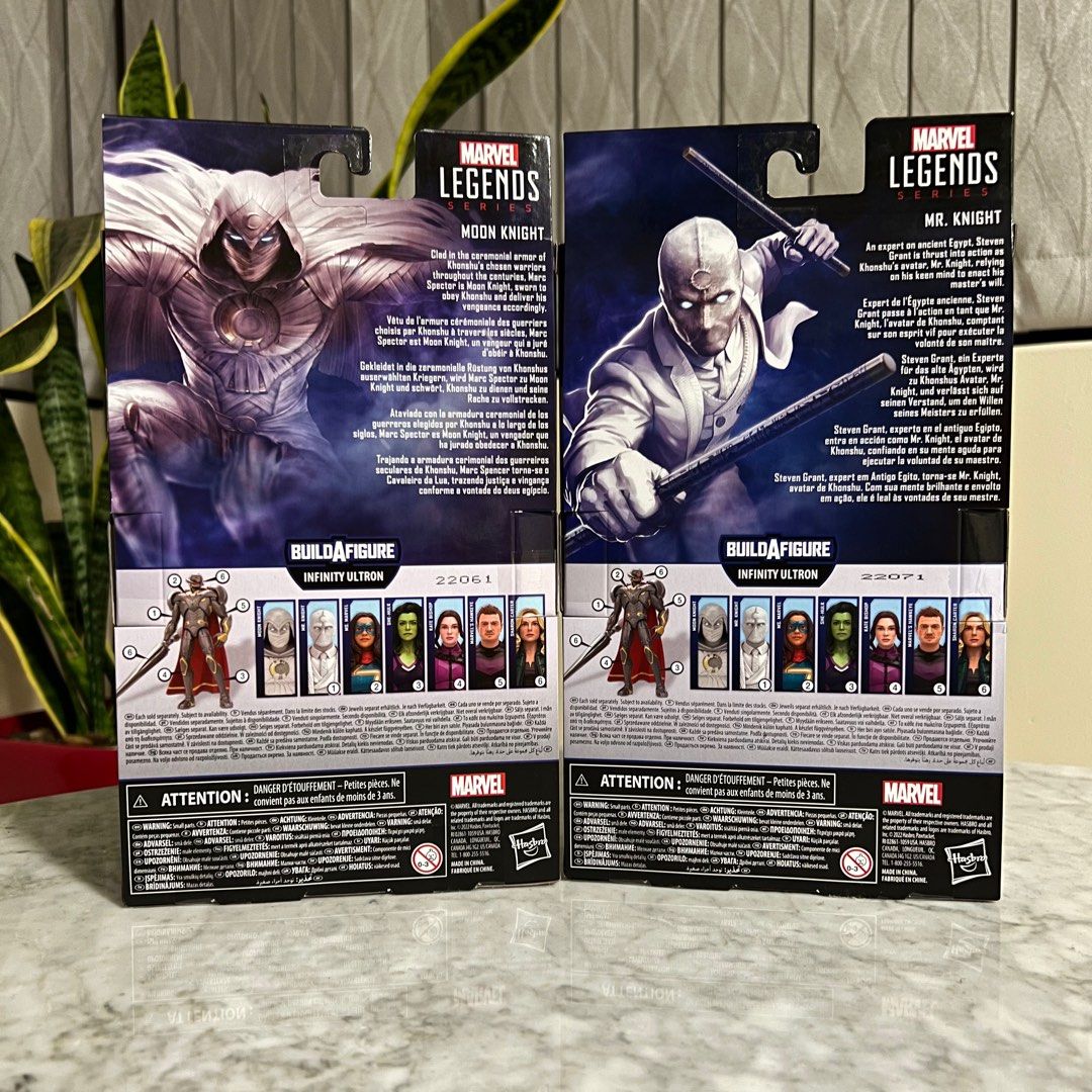 Marvel Legends Moon Knight & Mr Knight, Hobbies & Toys, Toys & Games on ...