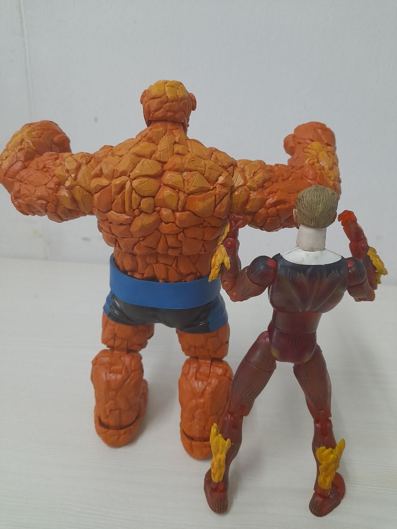 Marvel Legends Thing Johnny Storm Human Torch F4 Fantastic Four ...