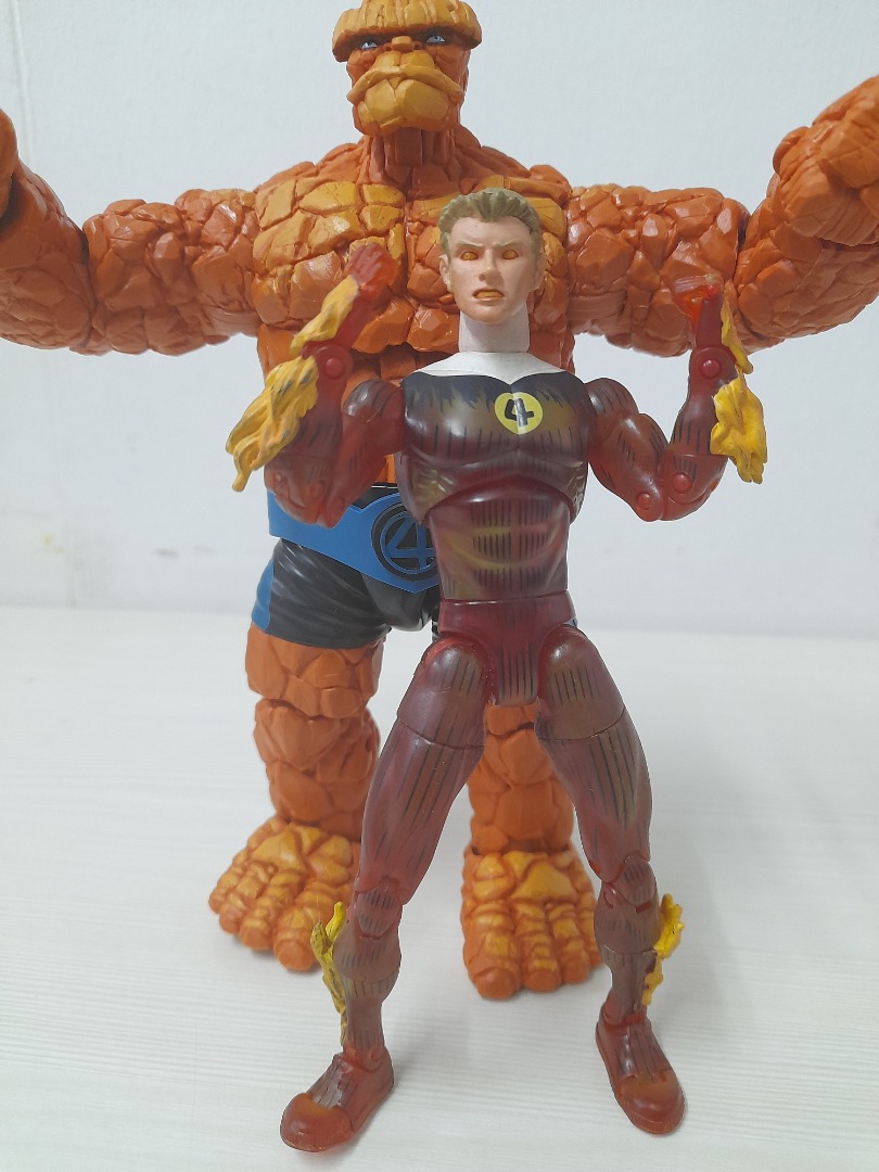 Marvel Legends Thing Johnny Storm Human Torch F4 Fantastic Four ...