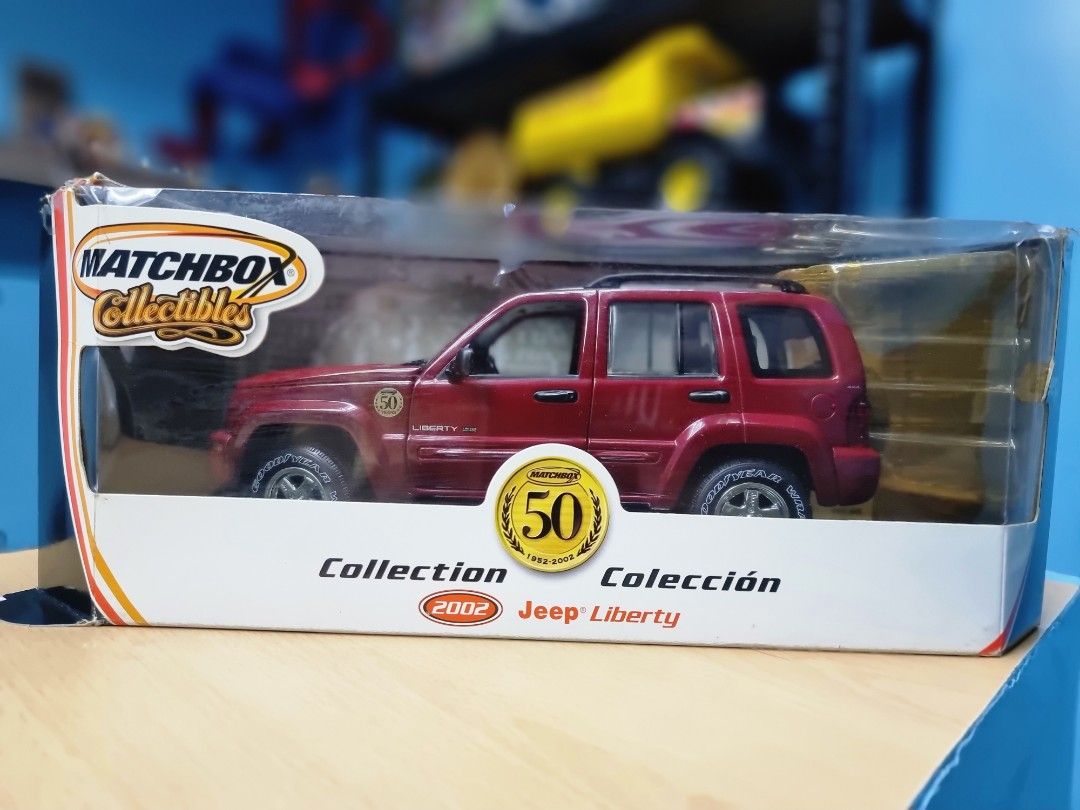 Matchbox Jeep Liberty 50th Anniversary "1992-2002" 1:18 scale Diecast ...