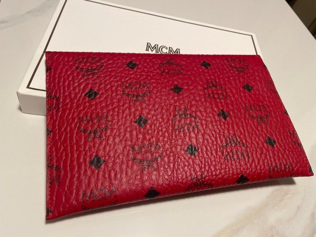 MCM Envelope Clutch, Luxury, Bags & Wallets on Carousell
