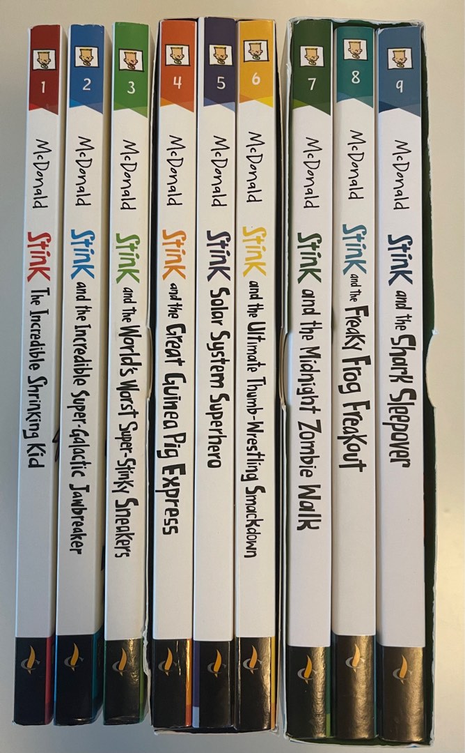 Megan McDonald set of 9 Stink, Hobbies & Toys, Books & Magazines ...