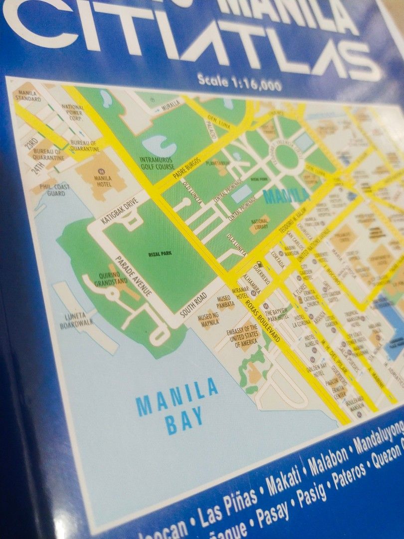 Metro Manila CitiAtlas/GPS-Referenced/yr 2006/Color-Glossy pages ...