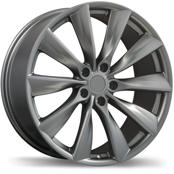 Model S 21 inch wheels x 4 原廠21吋軨, 汽車配件, 車軚 - Carousell