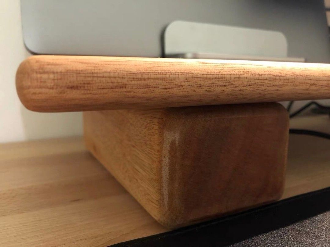 Monitor Wood Riser / Stand, Computers & Tech, Parts & Accessories ...