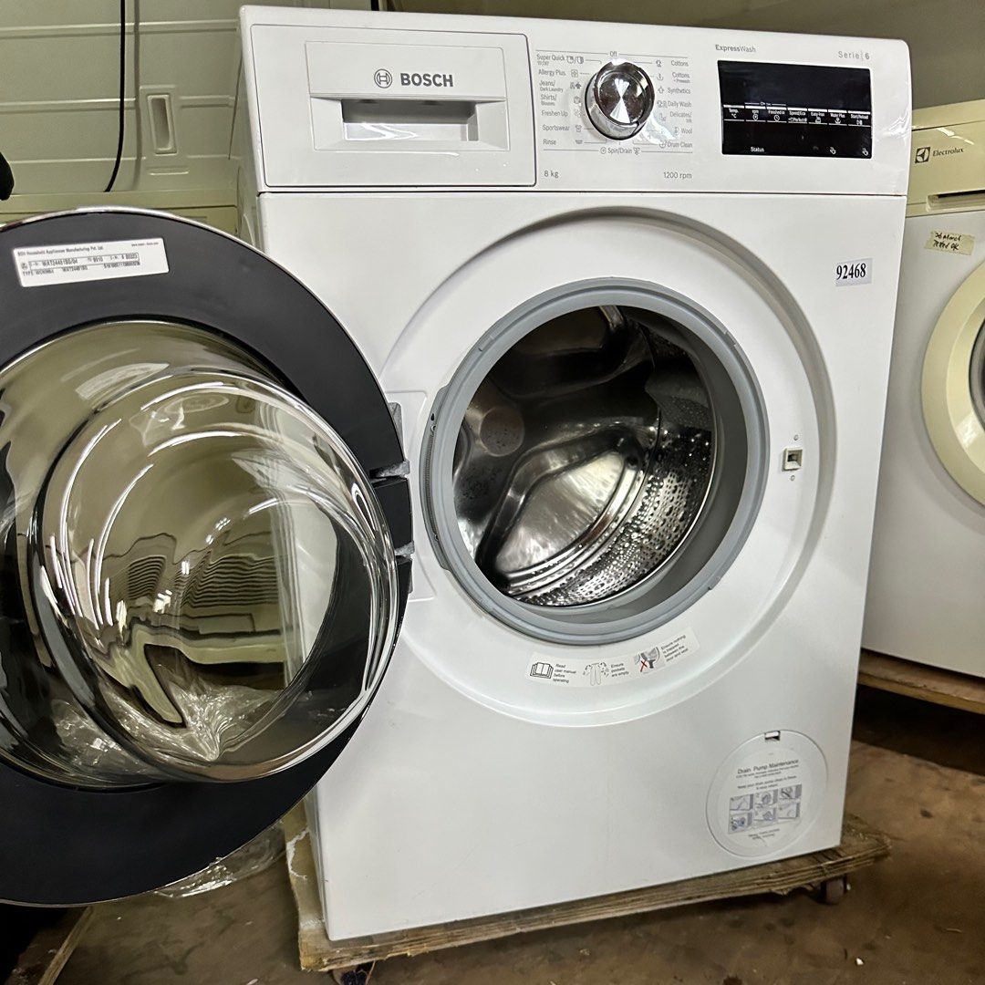 MUST BUY! BOSCH 8KG Front-Loader Washing Machine WAT24481SG (92468), TV ...