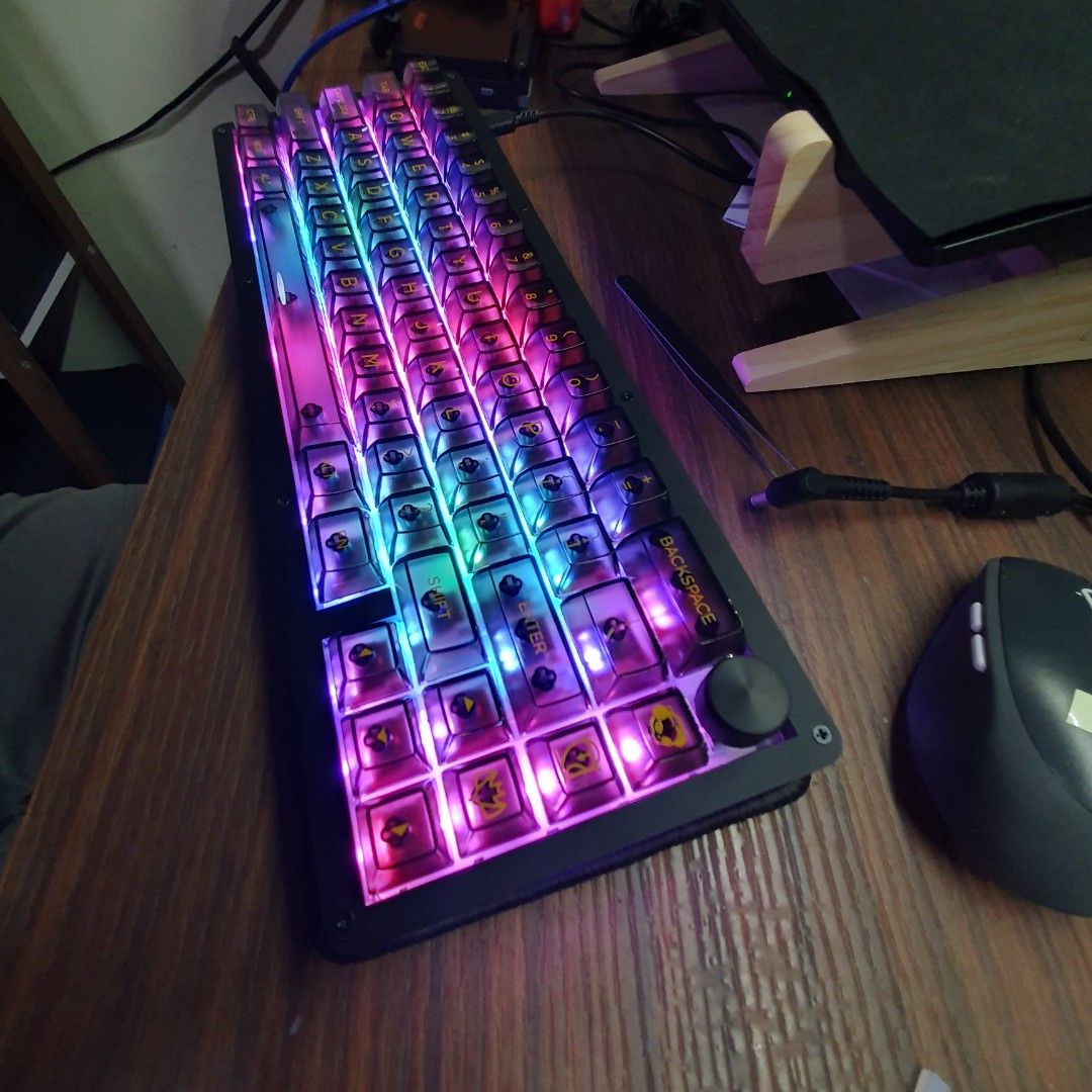 [READY STOCK] MW65 stacked acrylic customized mechanical keyboard kit ...