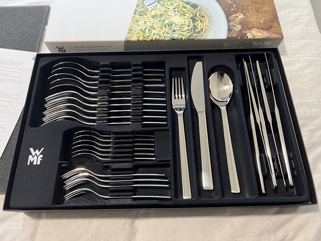 WMF set 30 Cutlery - Almost new!, Furniture & Home Living, Kitchenware ...
