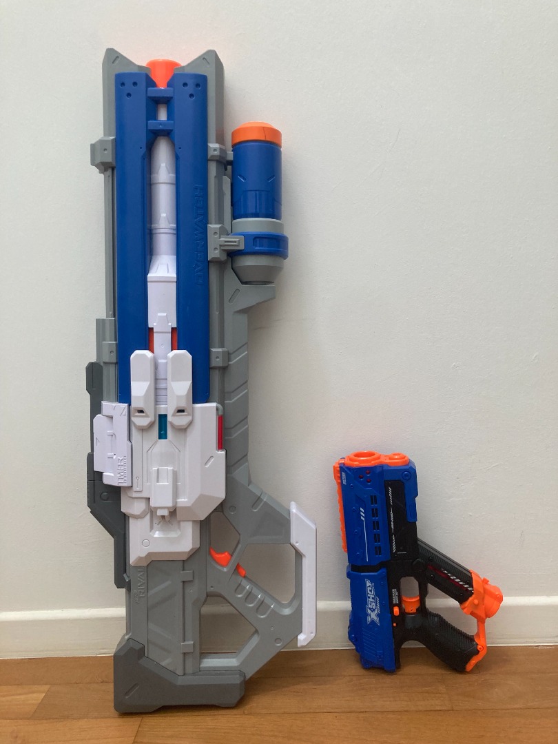 Nerf Soldier 76 gun and X-Shot Meteor, Hobbies & Toys, Toys & Games on ...