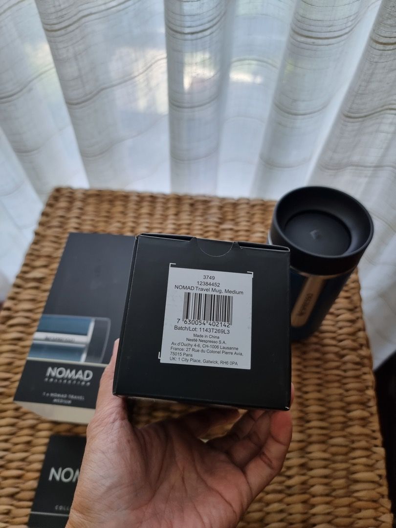 Nespresso Nomad Collection - Medium Navy, Furniture & Home Living ...