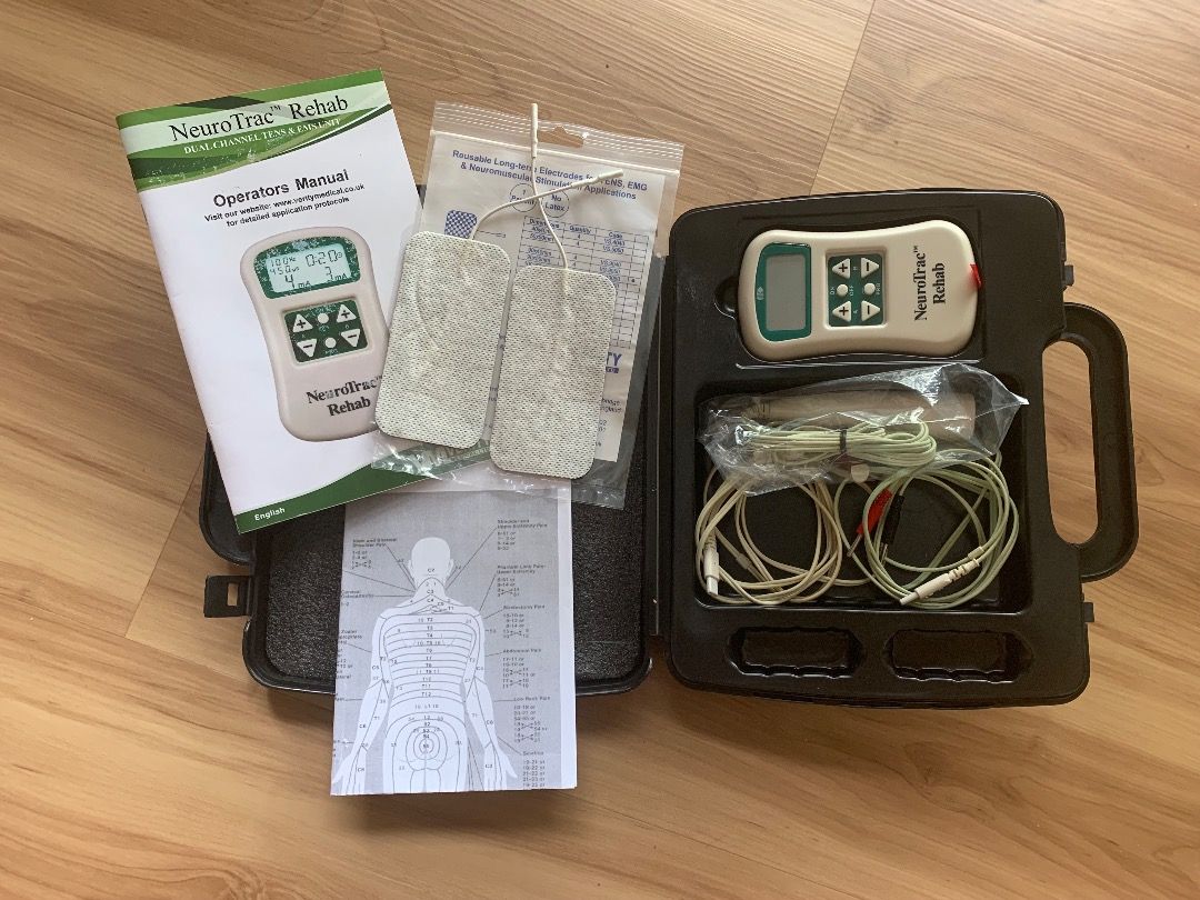 NeuroTrac ESTIM/TENS device for rehab/recovery/massage, Health ...