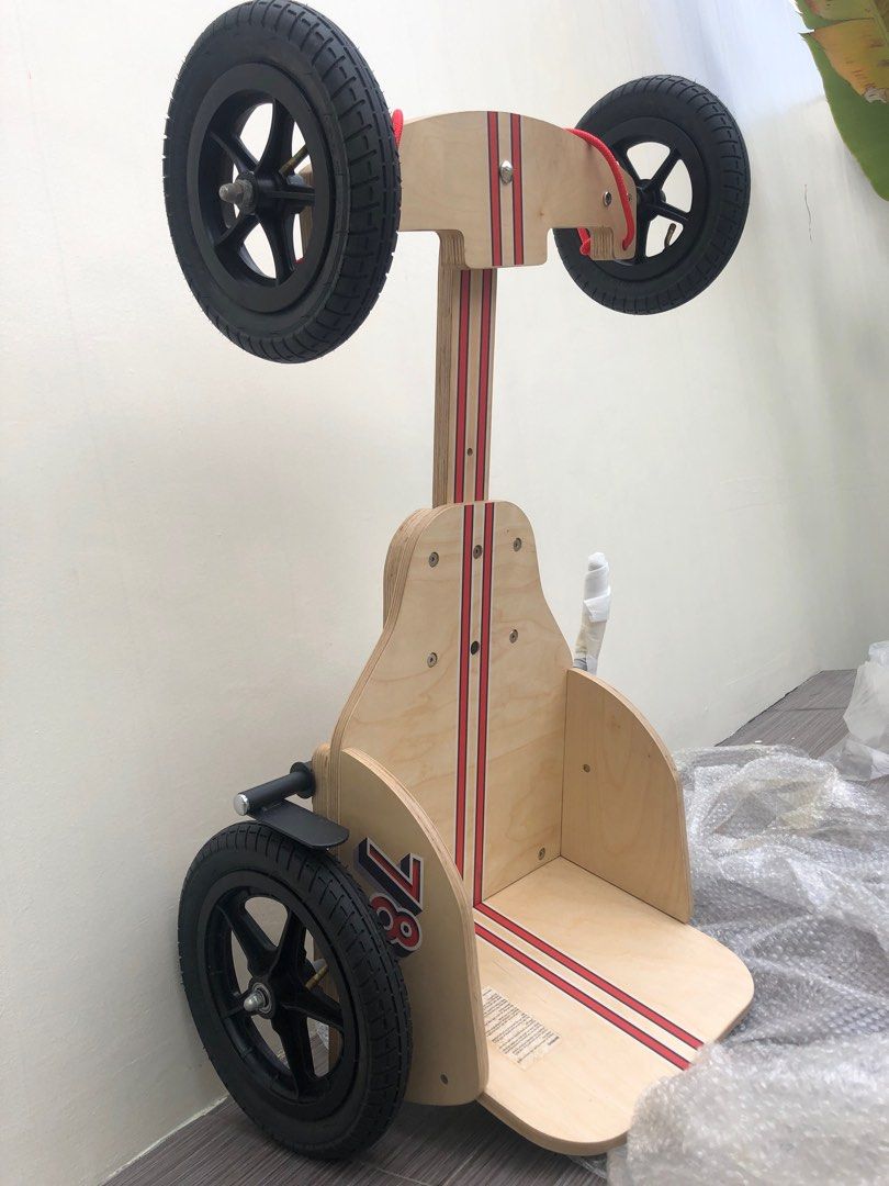 New Back To Basics New Imported Rare Wooden Solid Wood Kids Billy Cart ...