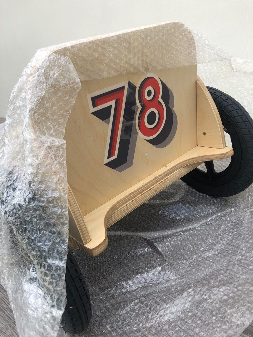 New Back To Basics New Imported Rare Wooden Solid Wood Kids Billy Cart ...