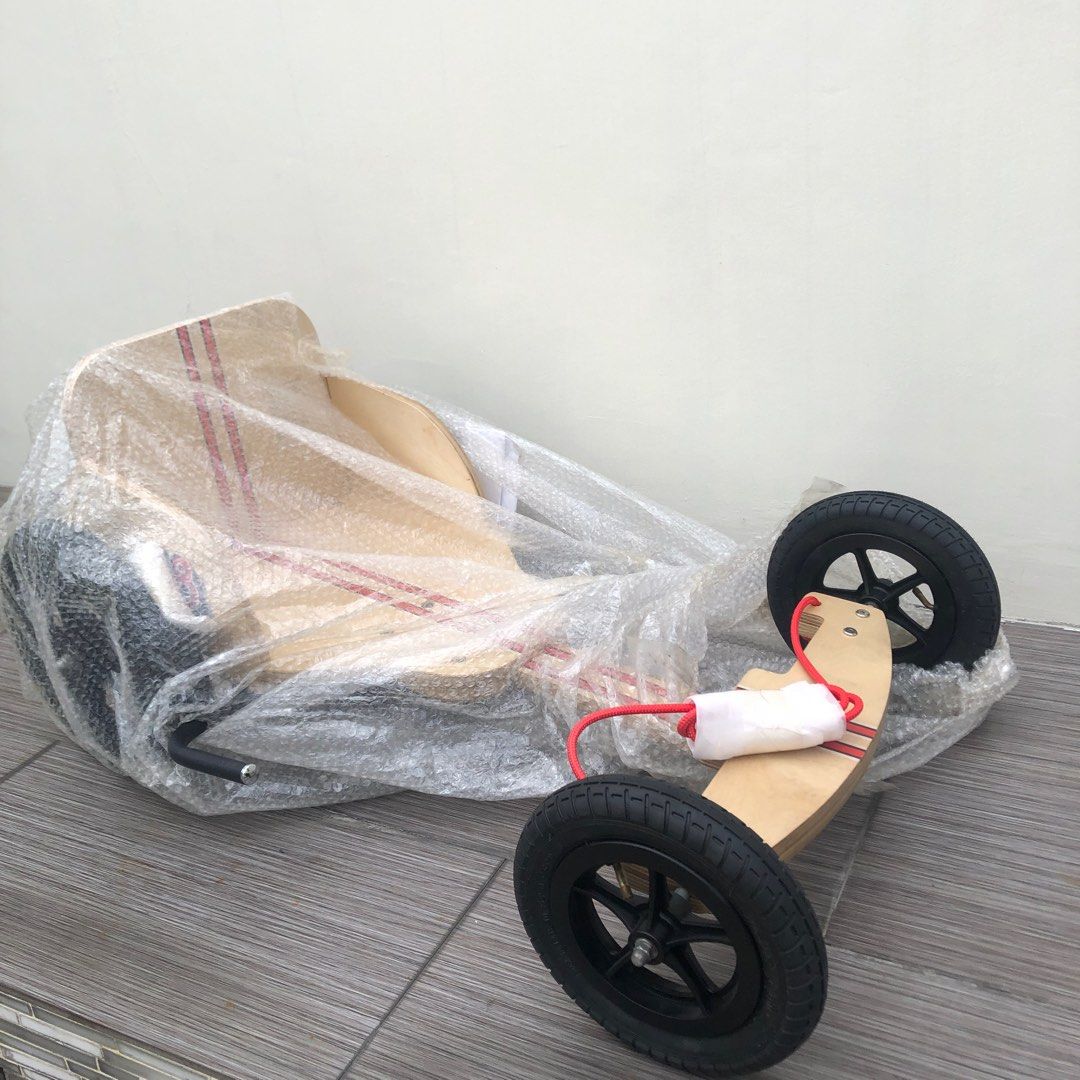 New Back To Basics New Imported Rare Wooden Solid Wood Kids Billy Cart ...