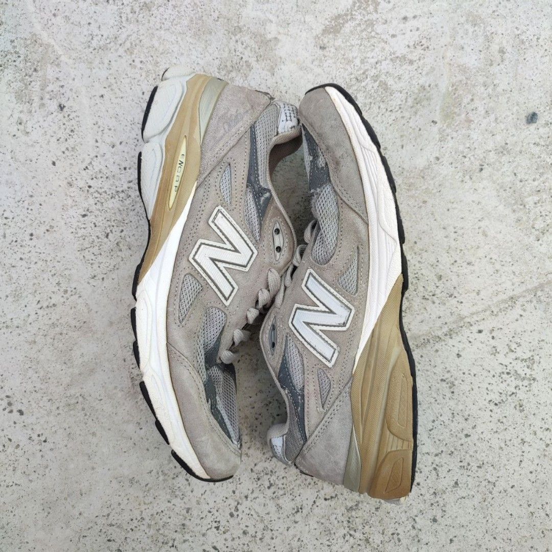 New Balance 990v3 Grey, Women's Fashion, Footwear, Sneakers on Carousell