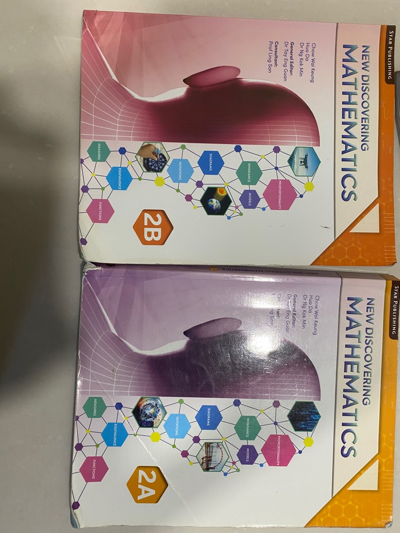 new discovering mathematics sec 2a 2b textbook, Hobbies & Toys, Books ...