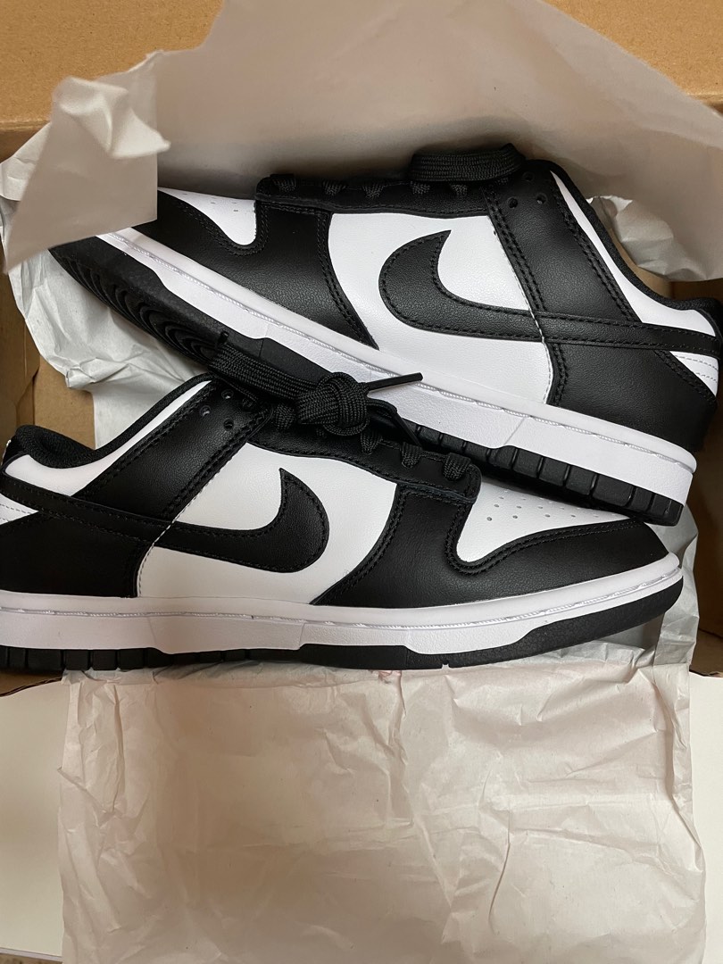 Nike Dunk Low Panda, Women's Fashion, Footwear, Sneakers on Carousell