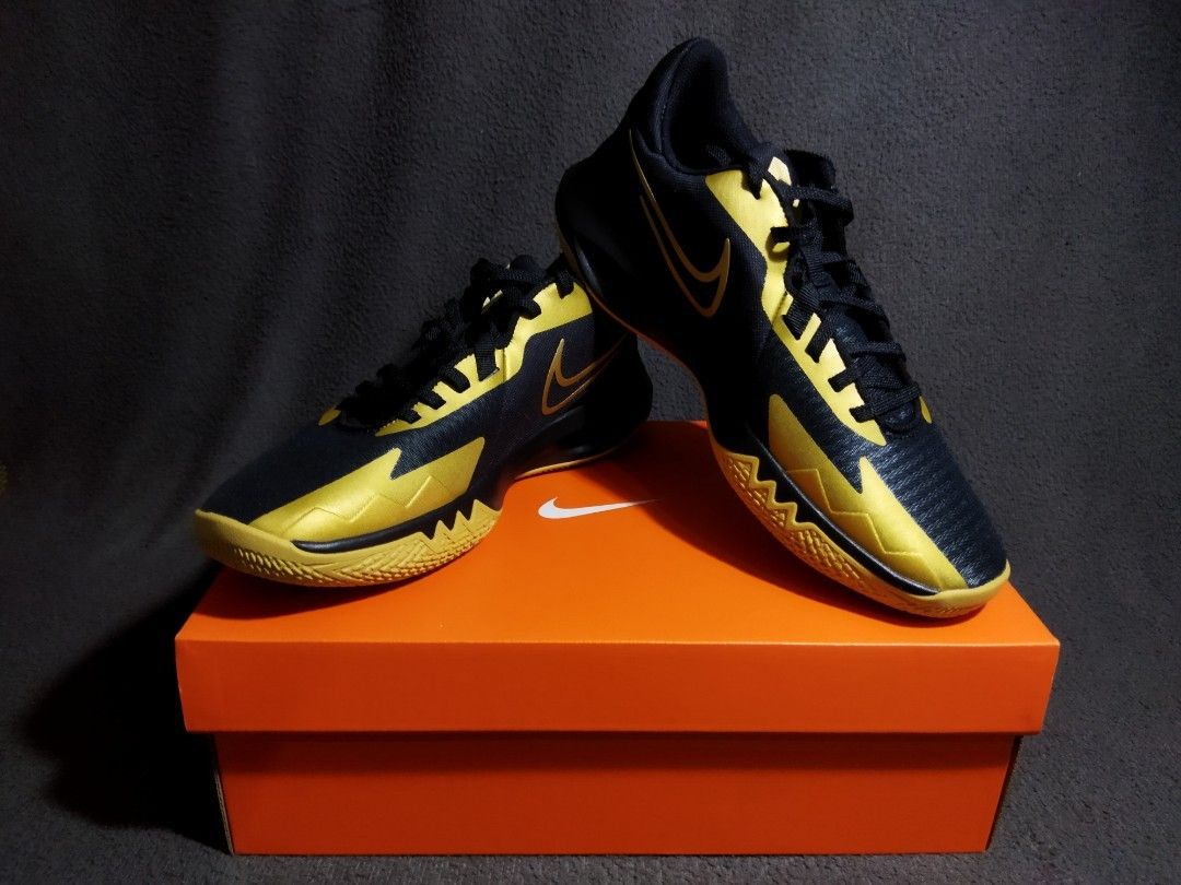 Nike Precision 6 Black 'Metallic Gold', Men's Fashion, Footwear ...
