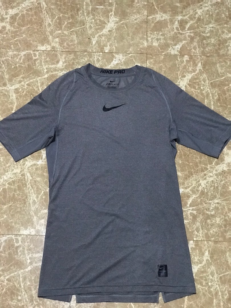 Nike Pro Dri Fit Compression Shirt, Men's Fashion, Activewear on Carousell