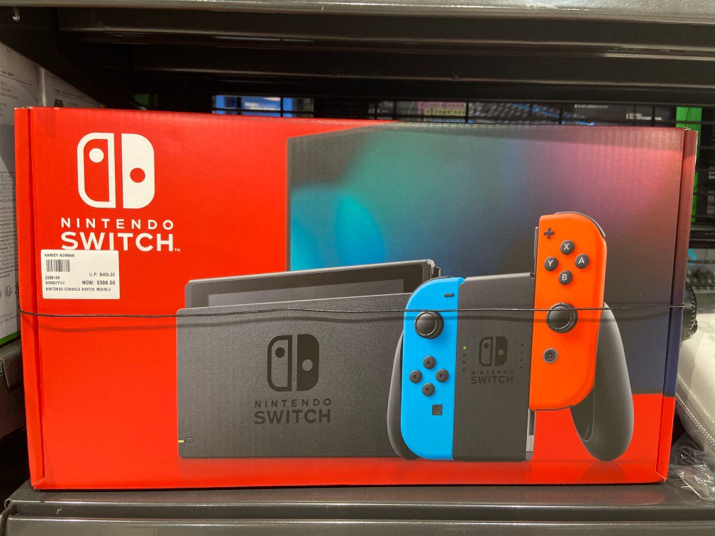 Brandnew Nintendo Switch Gen 2 (Red/Blue), Video Gaming, Video Game ...