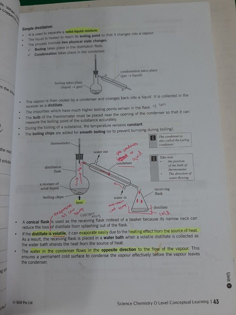 O level Combine Science (Chemistry), Hobbies & Toys, Books & Magazines ...