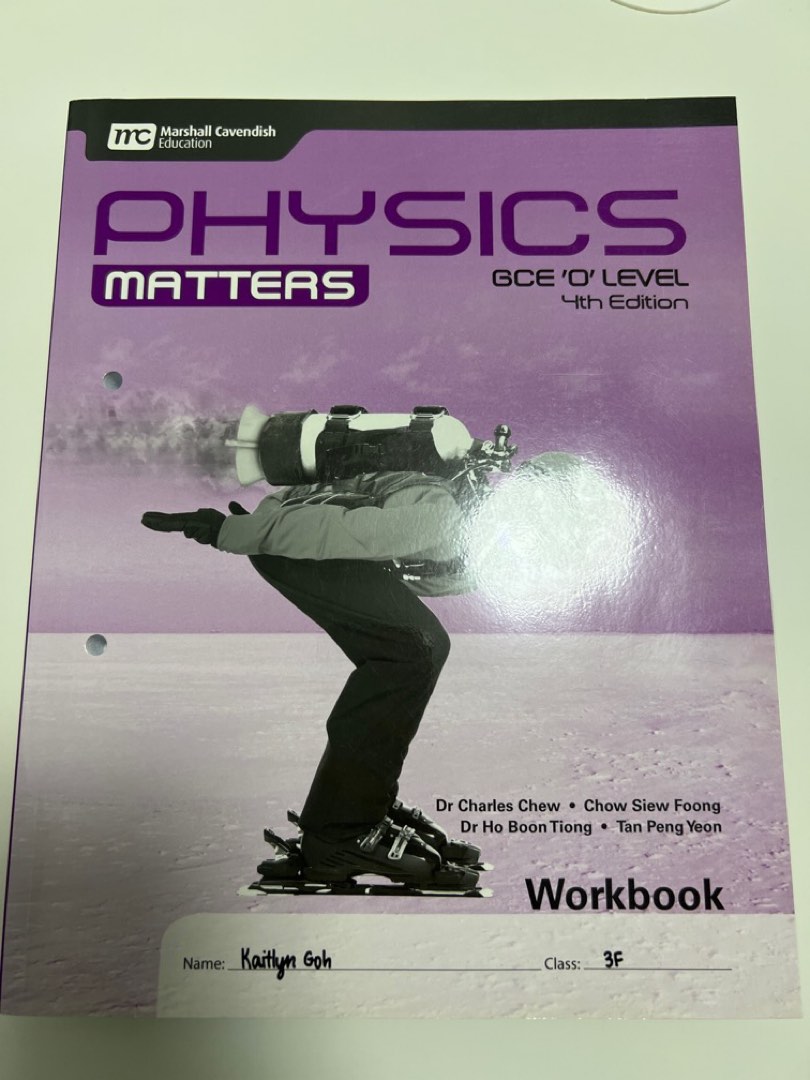 Sec3-4 Pure Physics workbook & theory workbook, Hobbies & Toys, Books ... Sec3-4 Pure Physics workbook & theory workbook, Hobbies & Toys, Books ...