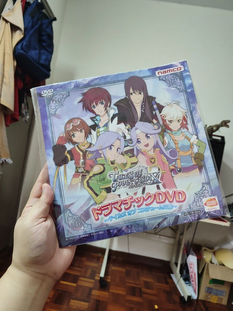 Official Bandai Namco Games Tales of Phantasia Narikiri Dungeon X Dramatic DVD ~Tales of Costume ...