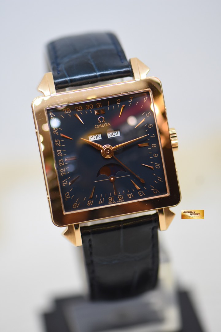 OMEGA SPECIALITIES MUSEUM COLLECTION COSMIC 1951 TRIPLE CALENDAR ...