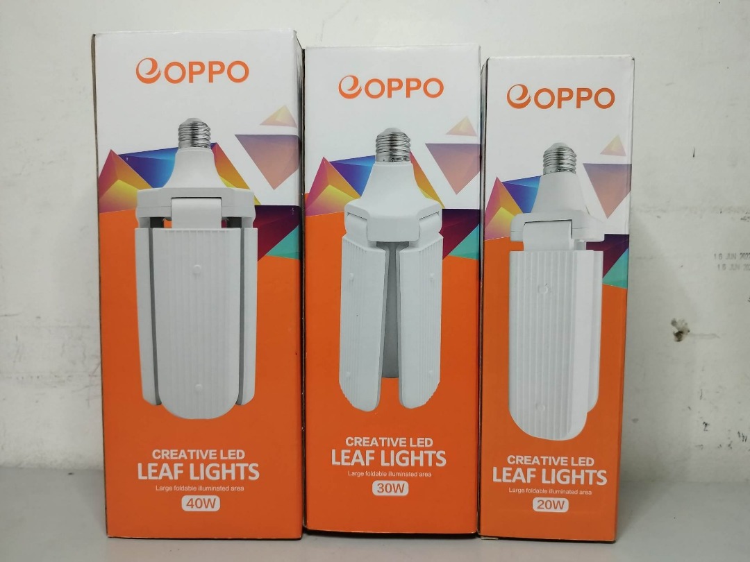 Oppo LED Leaf Lights 20/30/40W, Furniture & Home Living, Lighting ...