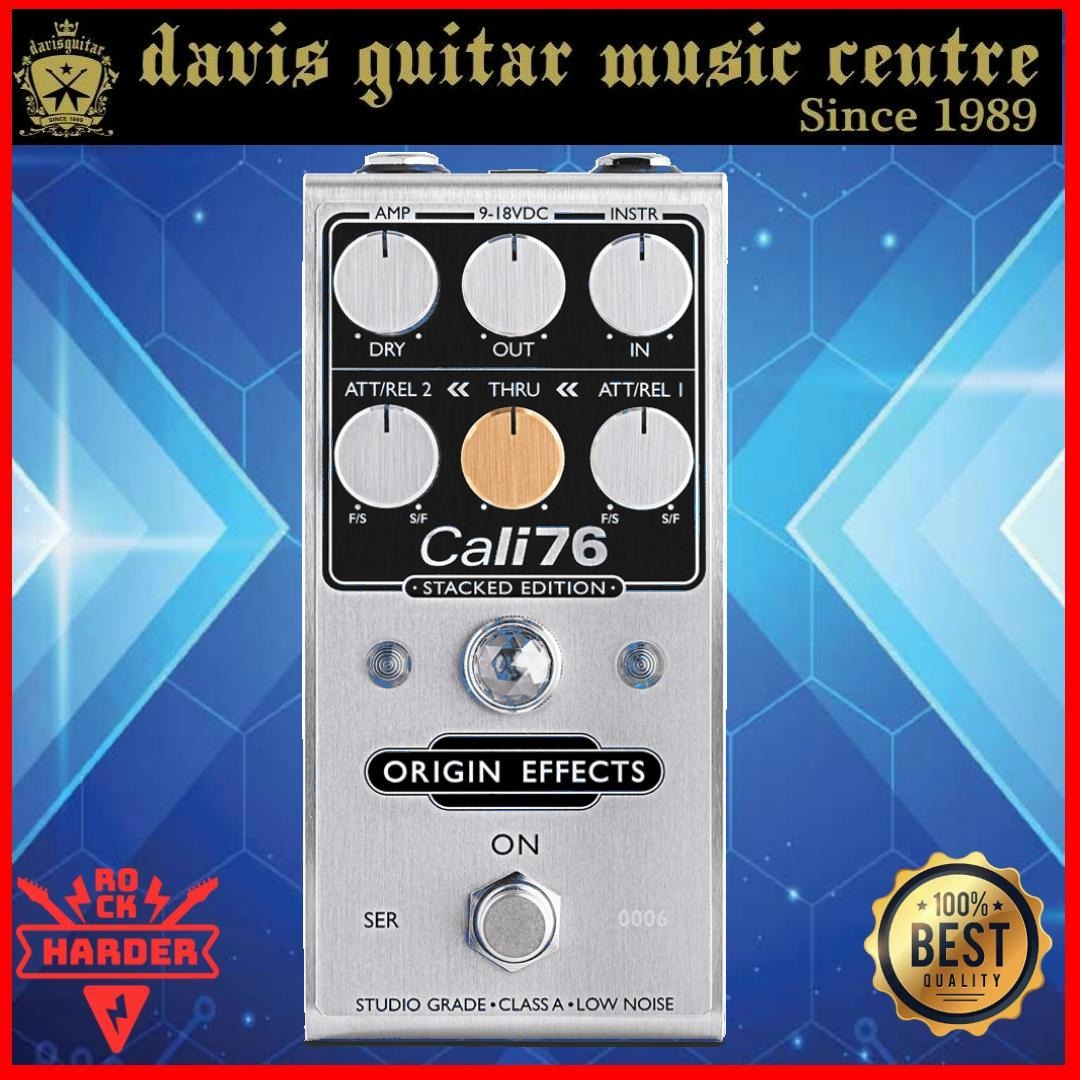 Origin Effect Pedal Cali 76 Stacked Edition Made in England, Hobbies ...
