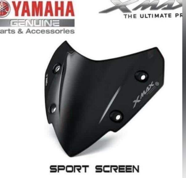 Original Yamaha Xmax Genuine Sport Windshield Accessory, Motorcycles ...