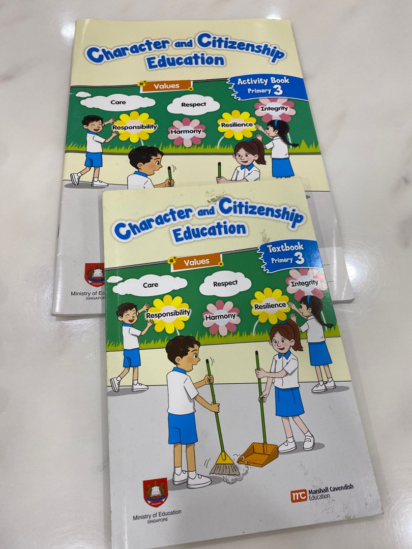 P3 character and citizenship textbook, Hobbies & Toys, Books ...