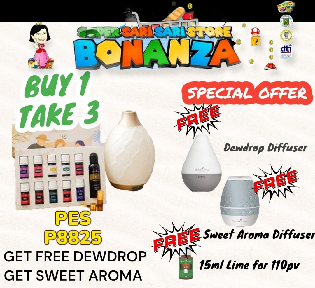 PES TRIPLE DIFFUSER PROMO, Beauty & Personal Care, Bath & Body, Body ...