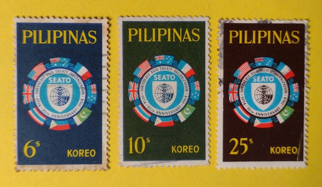 Philippines 1964 : Southeast Asian Treaty Organization ( SEATO ) , 10th ...