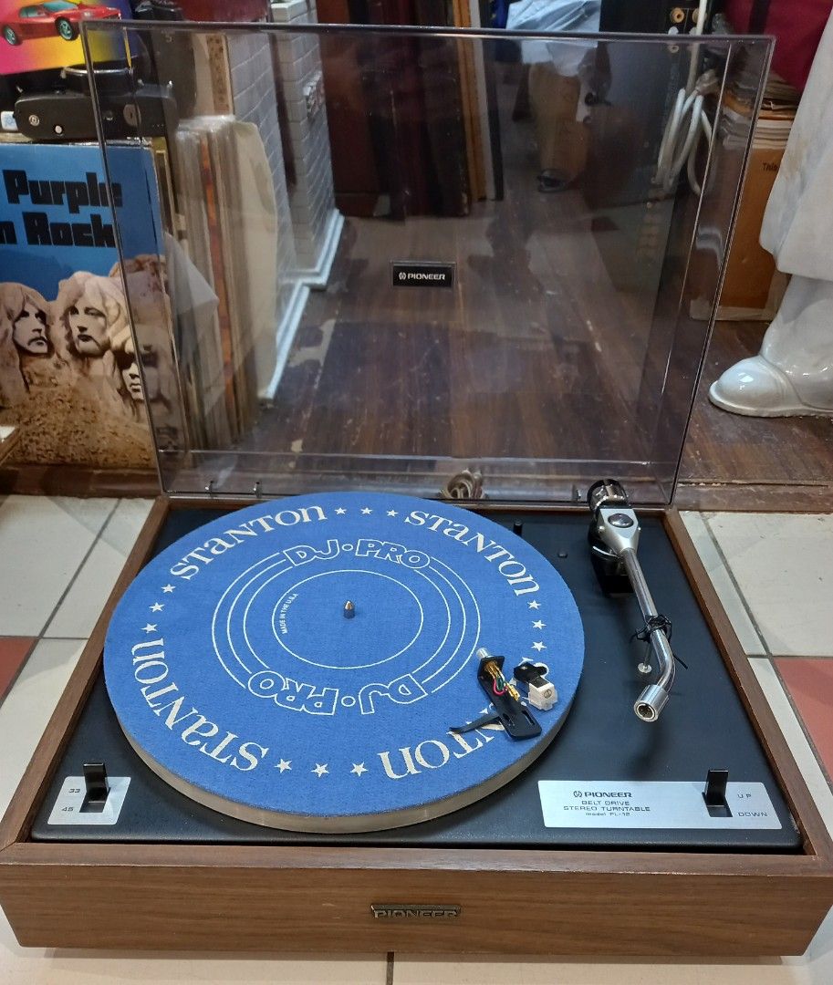 Pioneer PL-12 Stereo Turntable Player Belt Drive..gd Condition, Audio ...