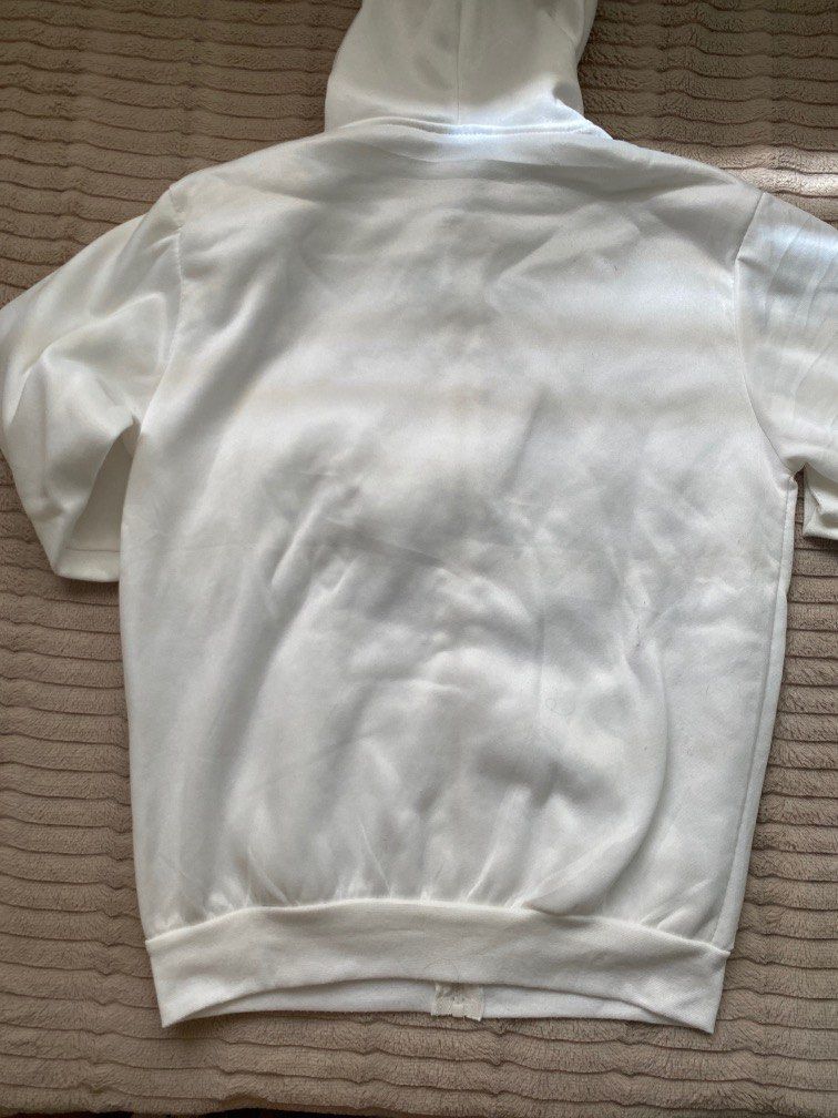 Plain white jacket, Women's Fashion, Coats, Jackets and Outerwear on ...