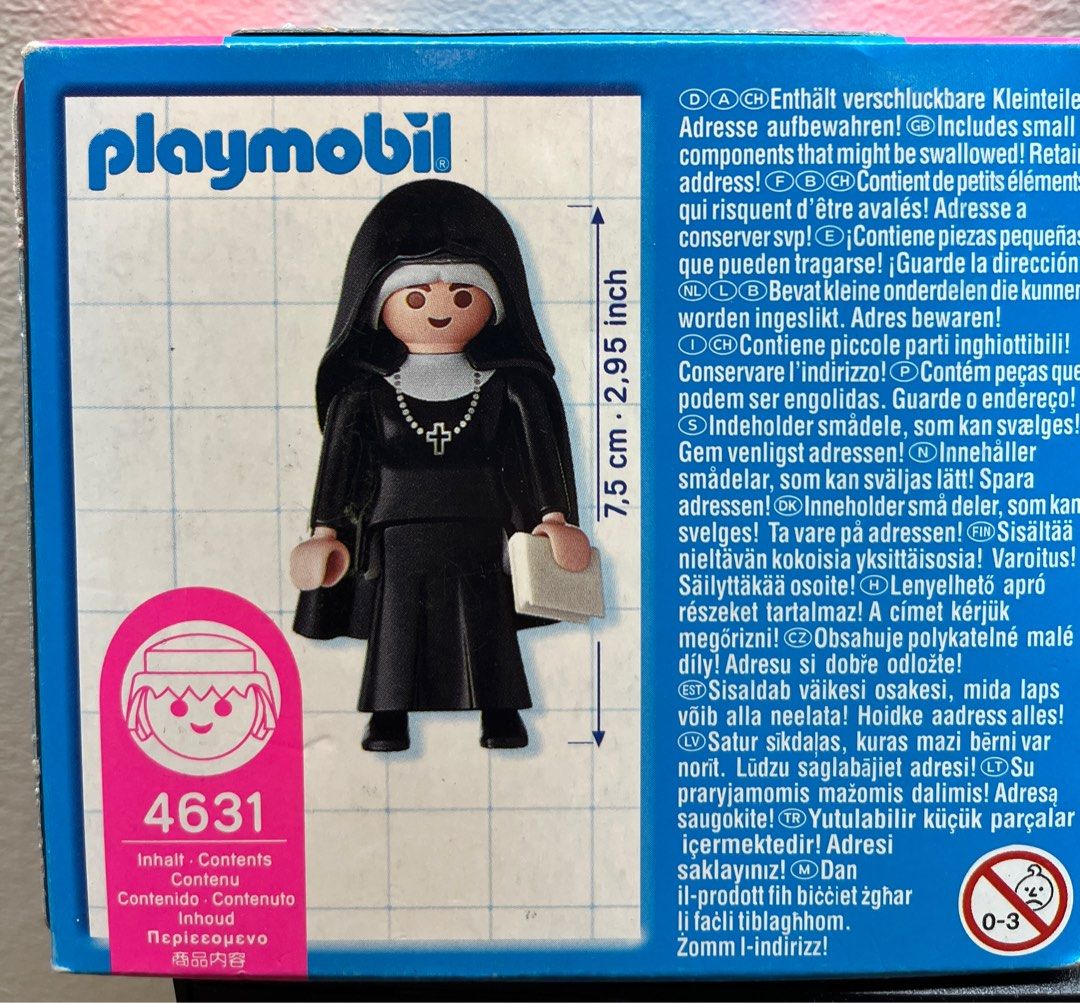 Playmobil Special #4631 (Nun), Hobbies & Toys, Toys & Games on Carousell