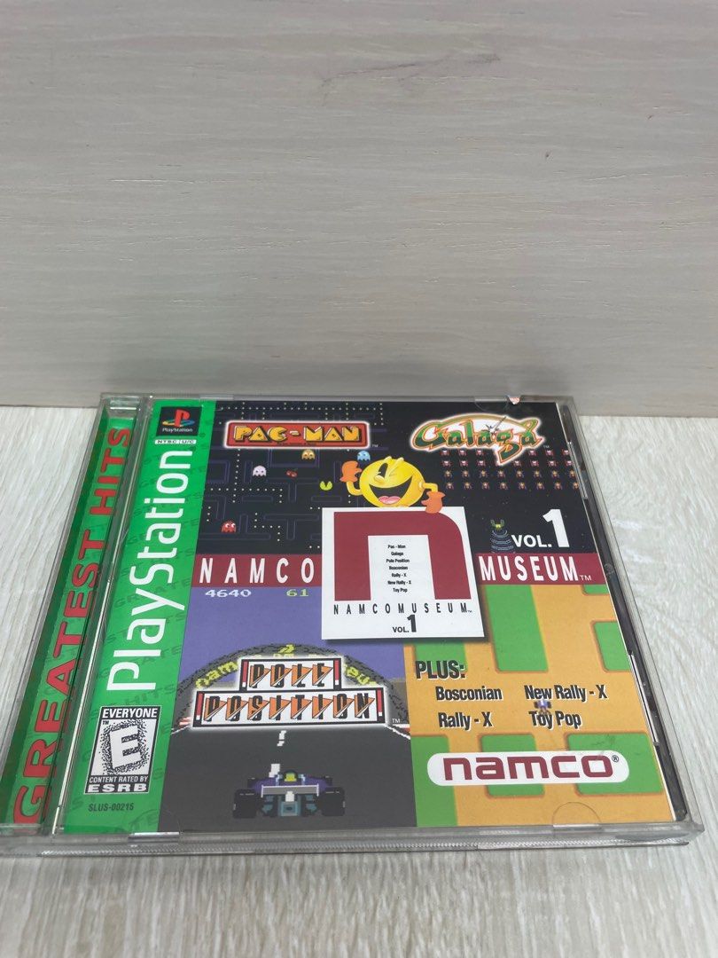 PlayStation 1 遊戲片 PS1 NAMCO MUSEUM VOLUME 1 懷舊遊戲片 二手 （可播放）, 電玩遊戲相關, 電玩 ...