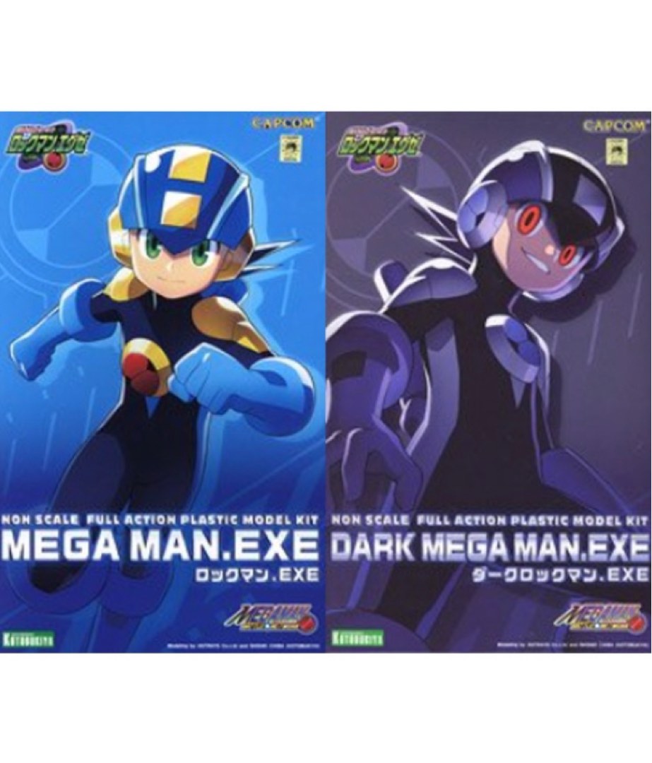 [PO] Bundle - Mega Man & Dark Mega Man Battle Network Rockman Megaman ...