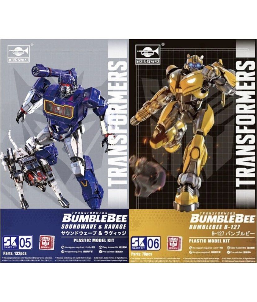 Transformers Bumblebee : Soundwave & Ravage / B-127 Bumblebee Model Kit ...