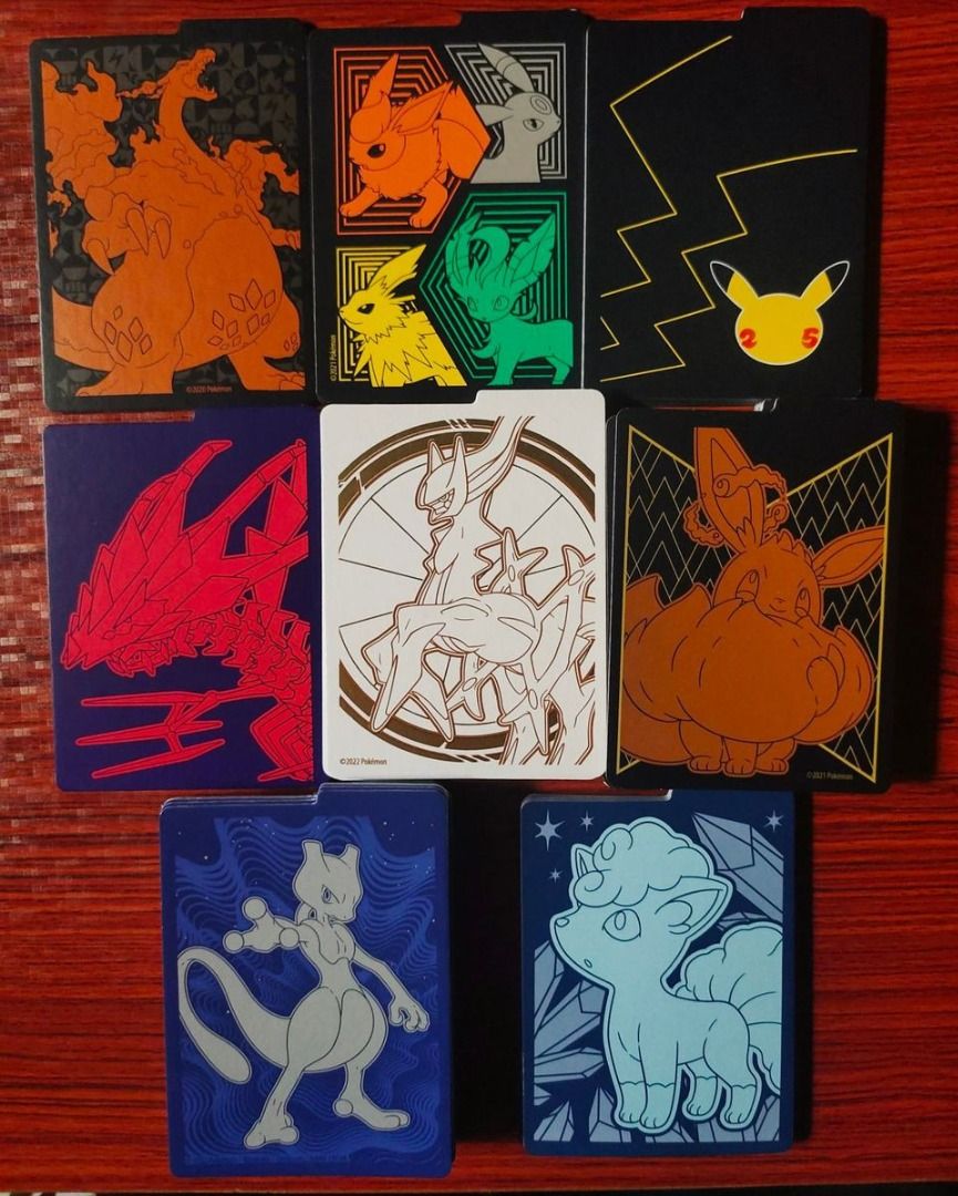 Pokemon Card Dividers, Hobbies & Toys, Toys & Games on Carousell