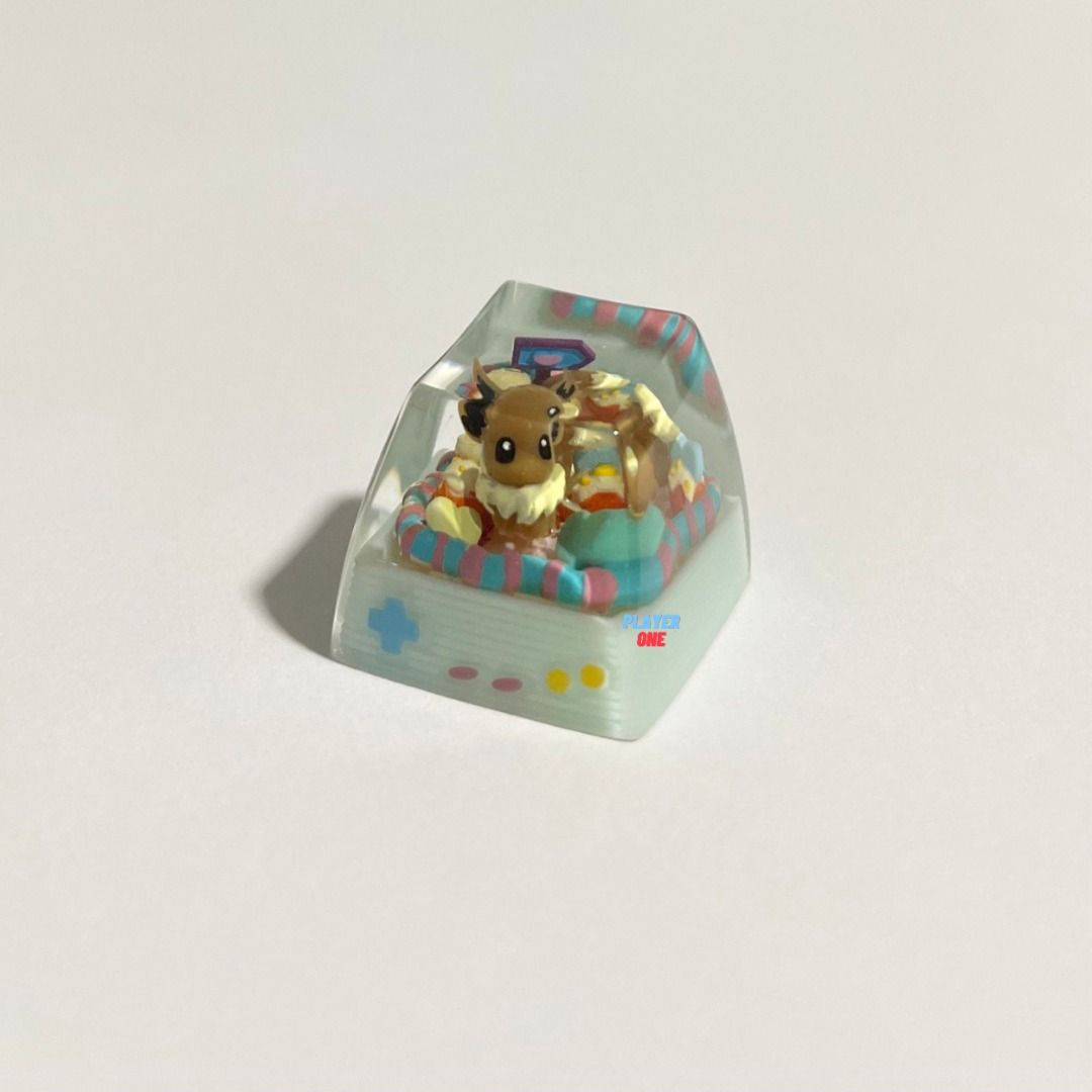 Pokemon (Eevee) artisan keycap, Computers & Tech, Parts & Accessories ...