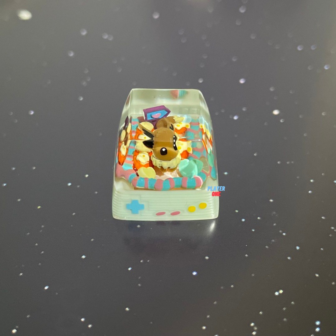Pokemon (Eevee) artisan keycap, Computers & Tech, Parts & Accessories ...