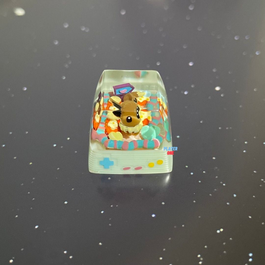 Pokemon (Eevee) artisan keycap, Computers & Tech, Parts & Accessories ...