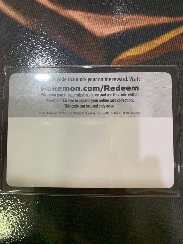 Pokemon Misprint Blank Code Card, Hobbies & Toys, Toys & Games on Carousell