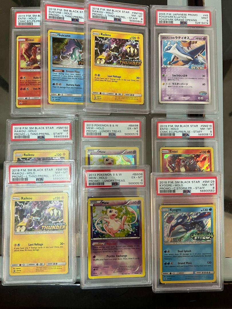 Pokemon Slabs, Hobbies & Toys, Toys & Games on Carousell