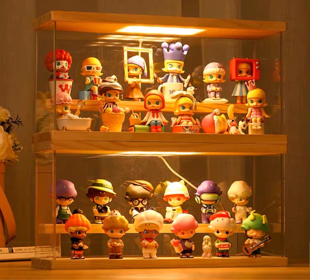 Popmart display case, Hobbies & Toys, Toys & Games on Carousell