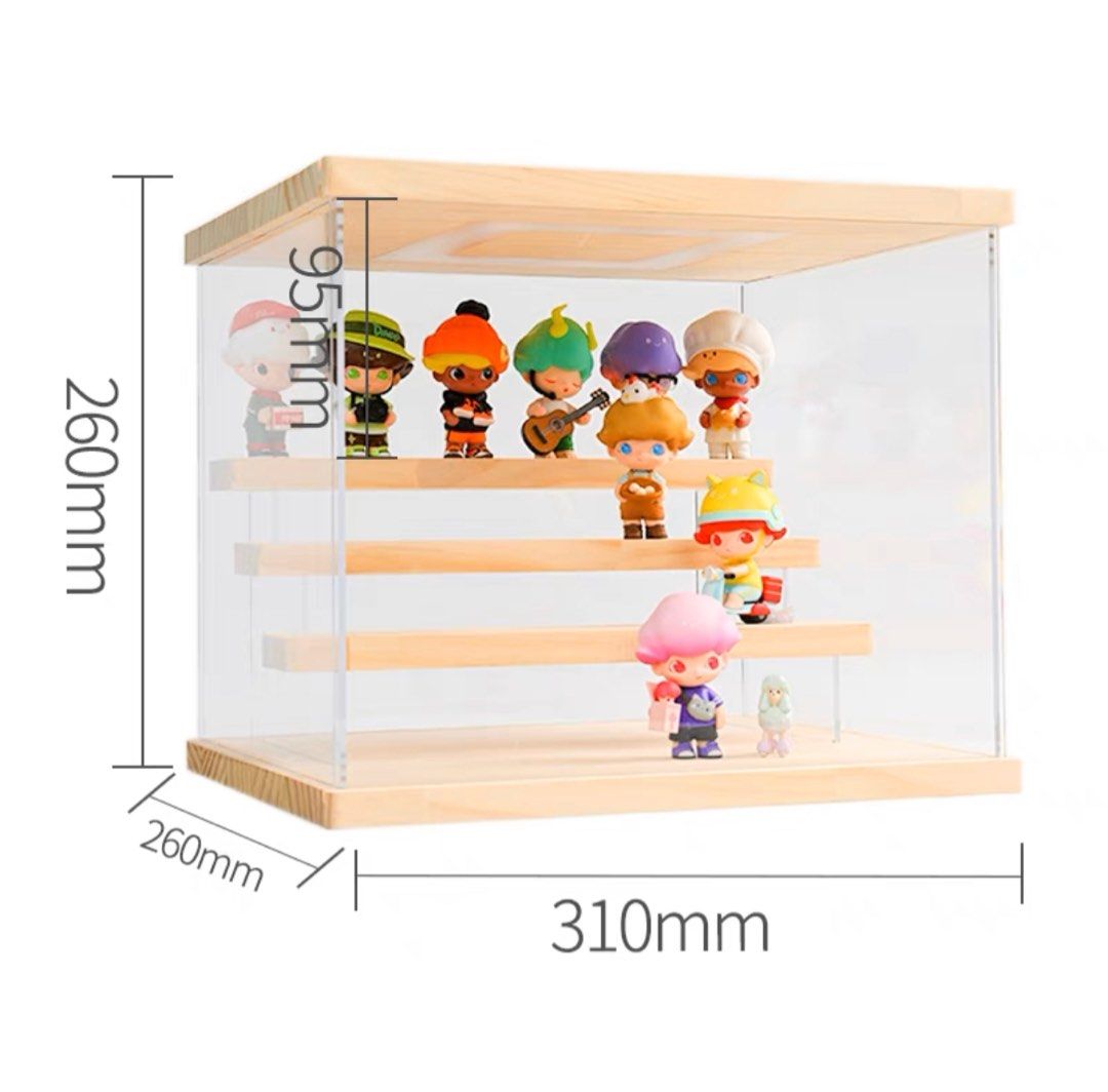 Popmart display case, Hobbies & Toys, Toys & Games on Carousell