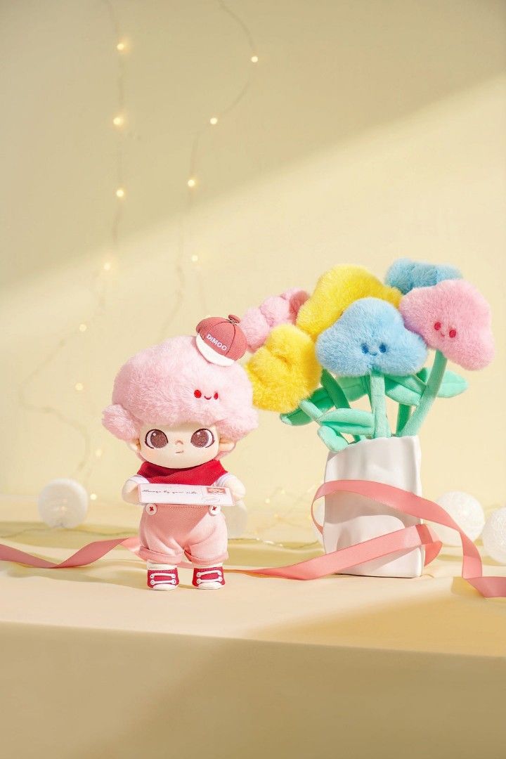 [POPMART] POPMART DIMOO ALWAYS BY YOUR SIDE PLUSH TOY, Hobbies & Toys ...