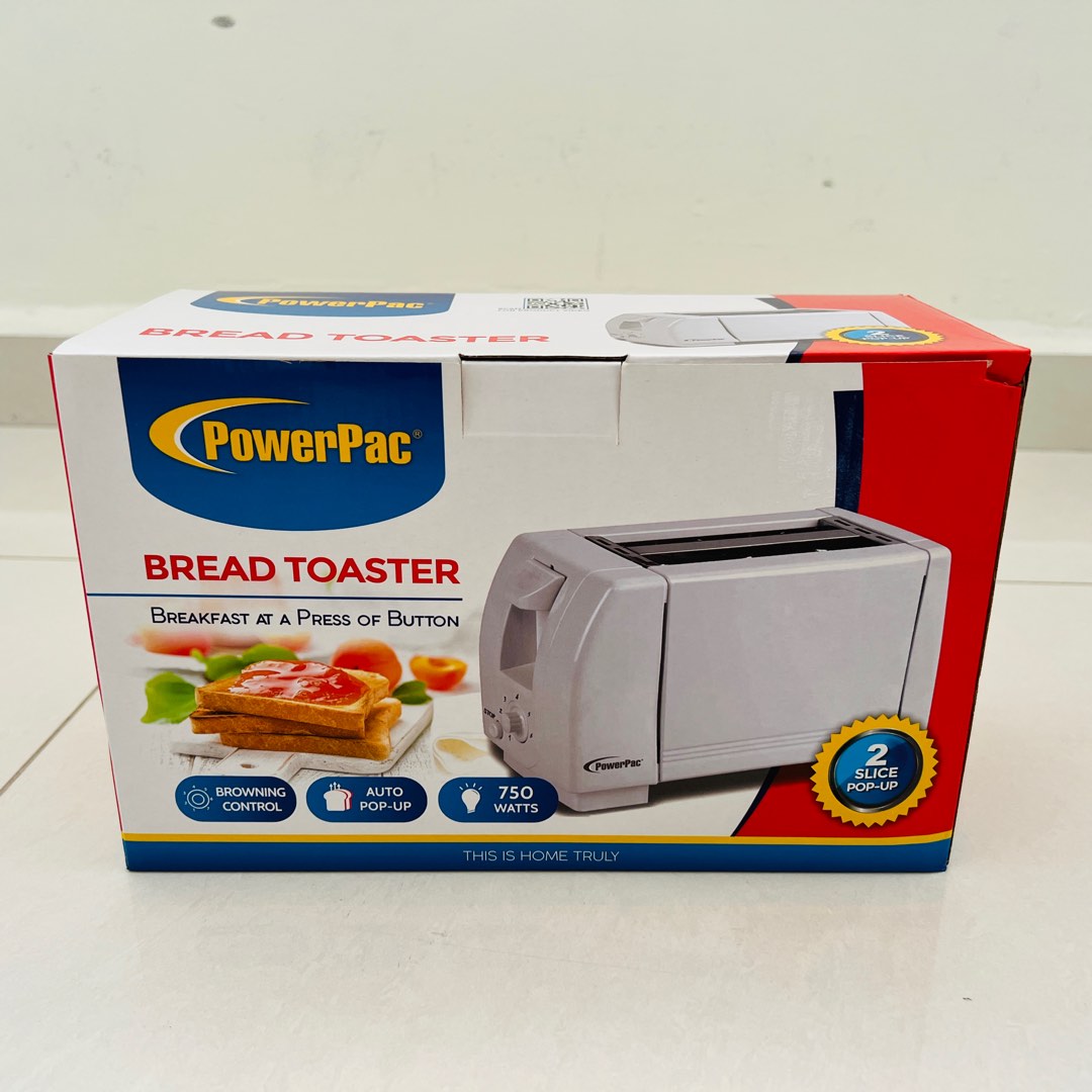 PowerPac Bread Toaster, TV & Home Appliances, Kitchen Appliances, Ovens ...